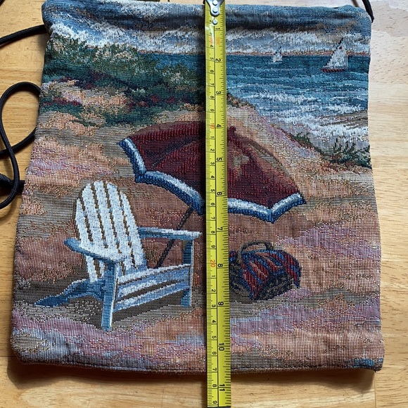 Janine King | Bags | Vtg Janine King Designs Beach Shore Crossbody Bag ...